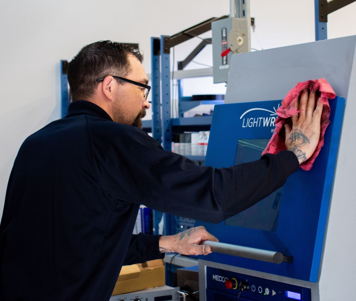 MECCO LightWriter™ Laser Marking Enclosures